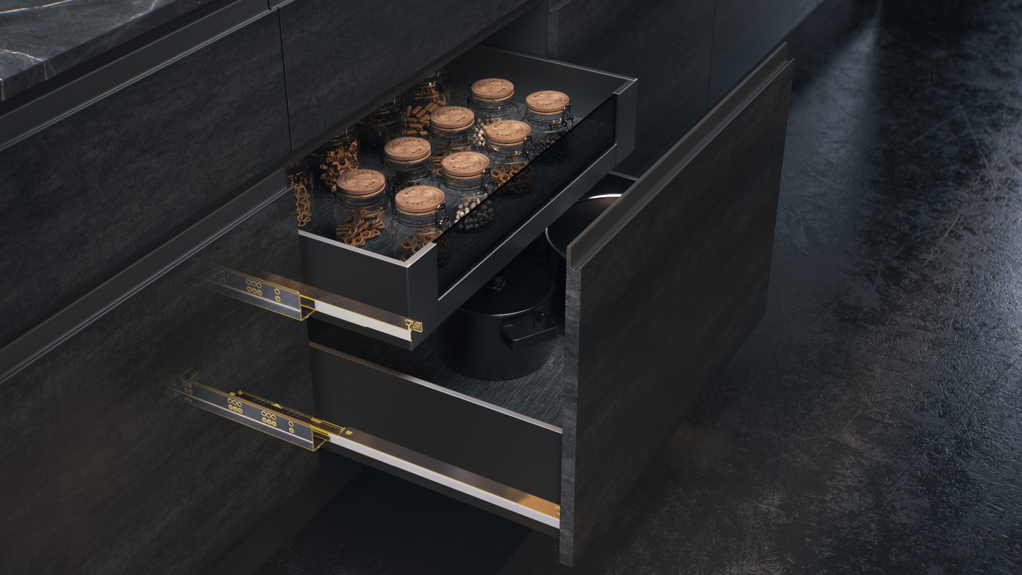 הוראות התקנה למגירות VISION SUPREME - דומיסיל | DOMICILE